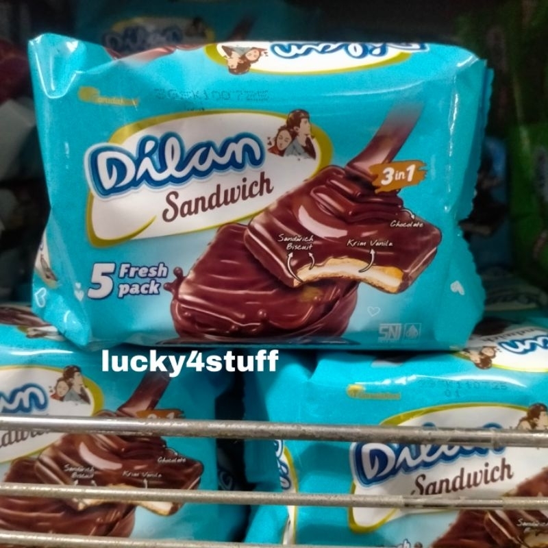 Jual Nissin Dilan Sandwich Family Pack Netto 80gr | Shopee Indonesia