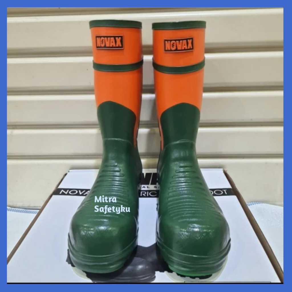 Jual Sepatu Safety Novax 20kv Anti Listrik / Safety Boot Novax Anti ...