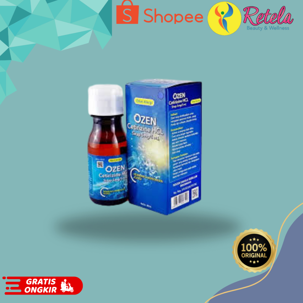 Jual OZEN 5MG SYRUP BOTOL 60ML | Shopee Indonesia