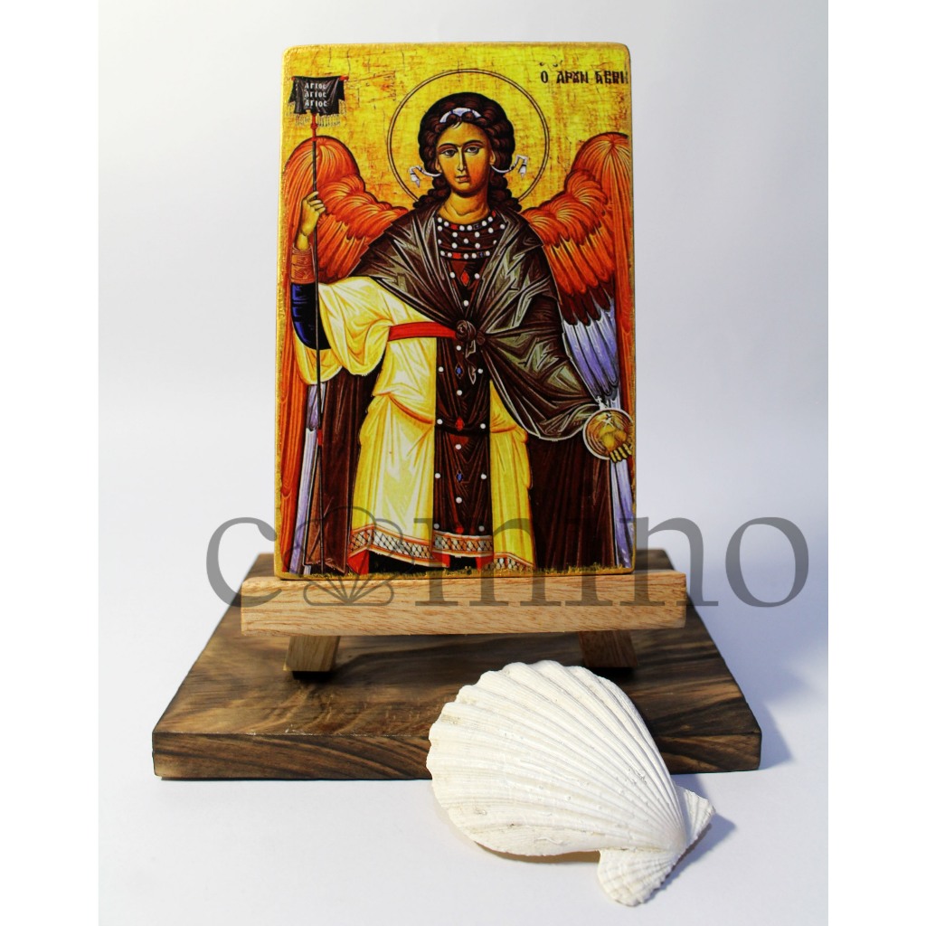 Jual Ikon Malaikat Gabriel | Jubah Putih Coklat | Malaikat Agung ...