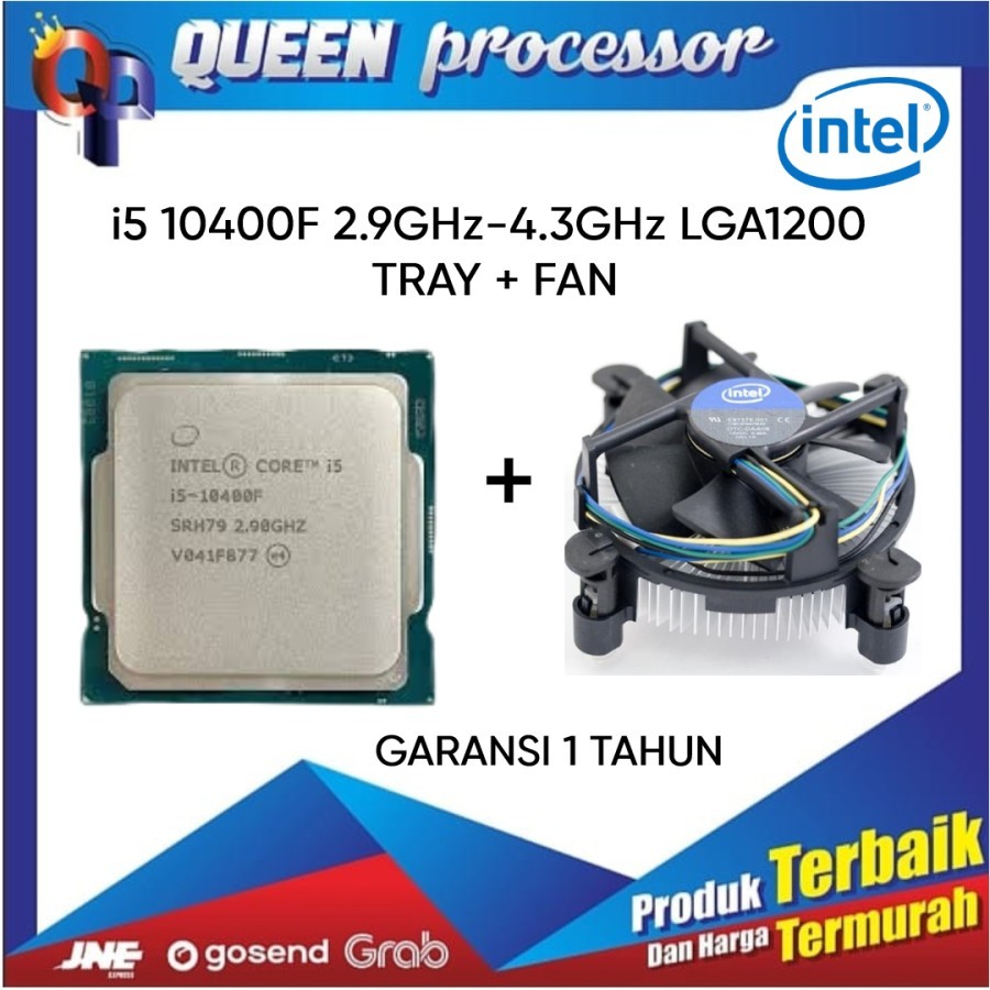 Jual PROCESSOR INTEL CORE I5 10400F 2.9 GHz SOCKET 1200 TRAY + FAN ...