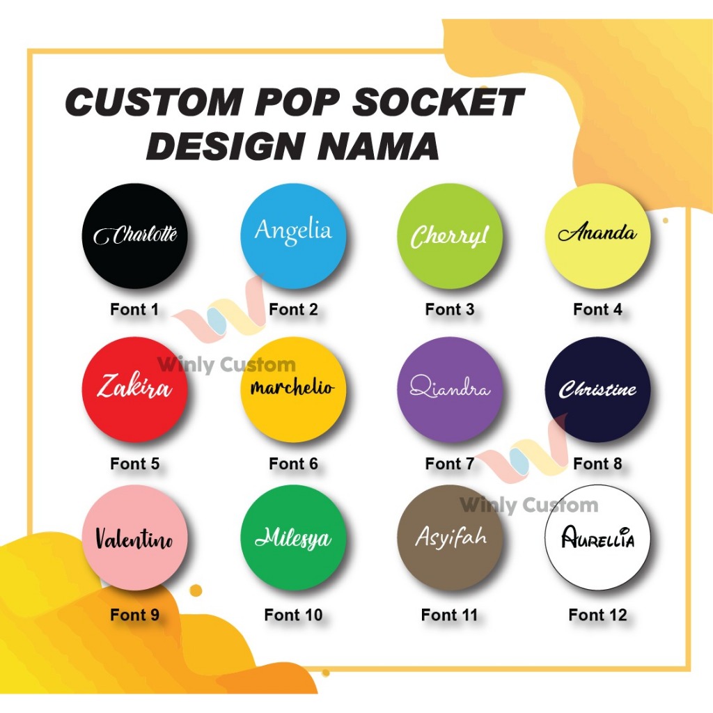 Jual CUSTOM POPSOCKET GRIPTOK PRINT UV GRIP TOK HP PHONE SMARTPHONE ...