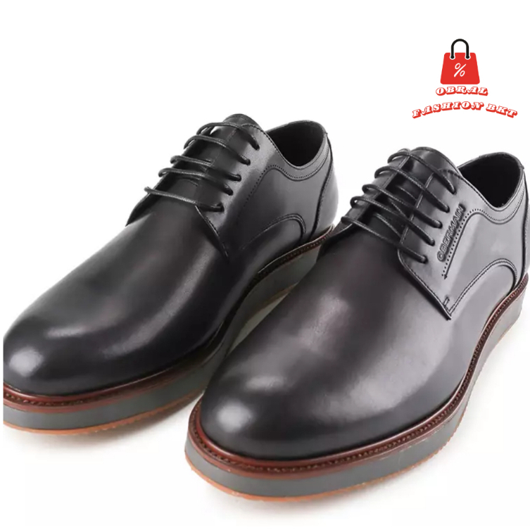 Jual OB*RM*IN Sepatu Formal Pria Benjamin Harlin Black Original ...