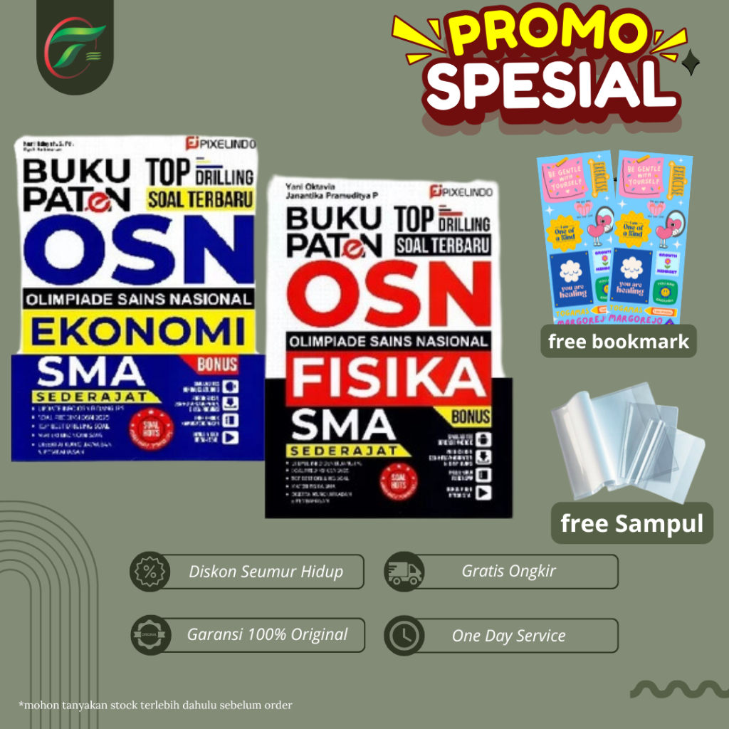 Jual Buku Paten OSN Kimia//Matematika//Ekonomi//Geografi SMA Sederajat | Shopee Indonesia