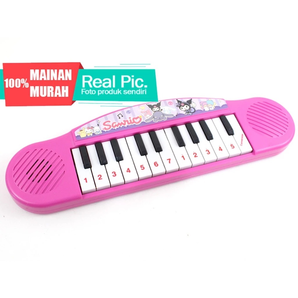 Jual FIGUREANS MAINAN PIANO SANRIO KUROMI NO.JM22265 MAINAN MUSIKAL ...