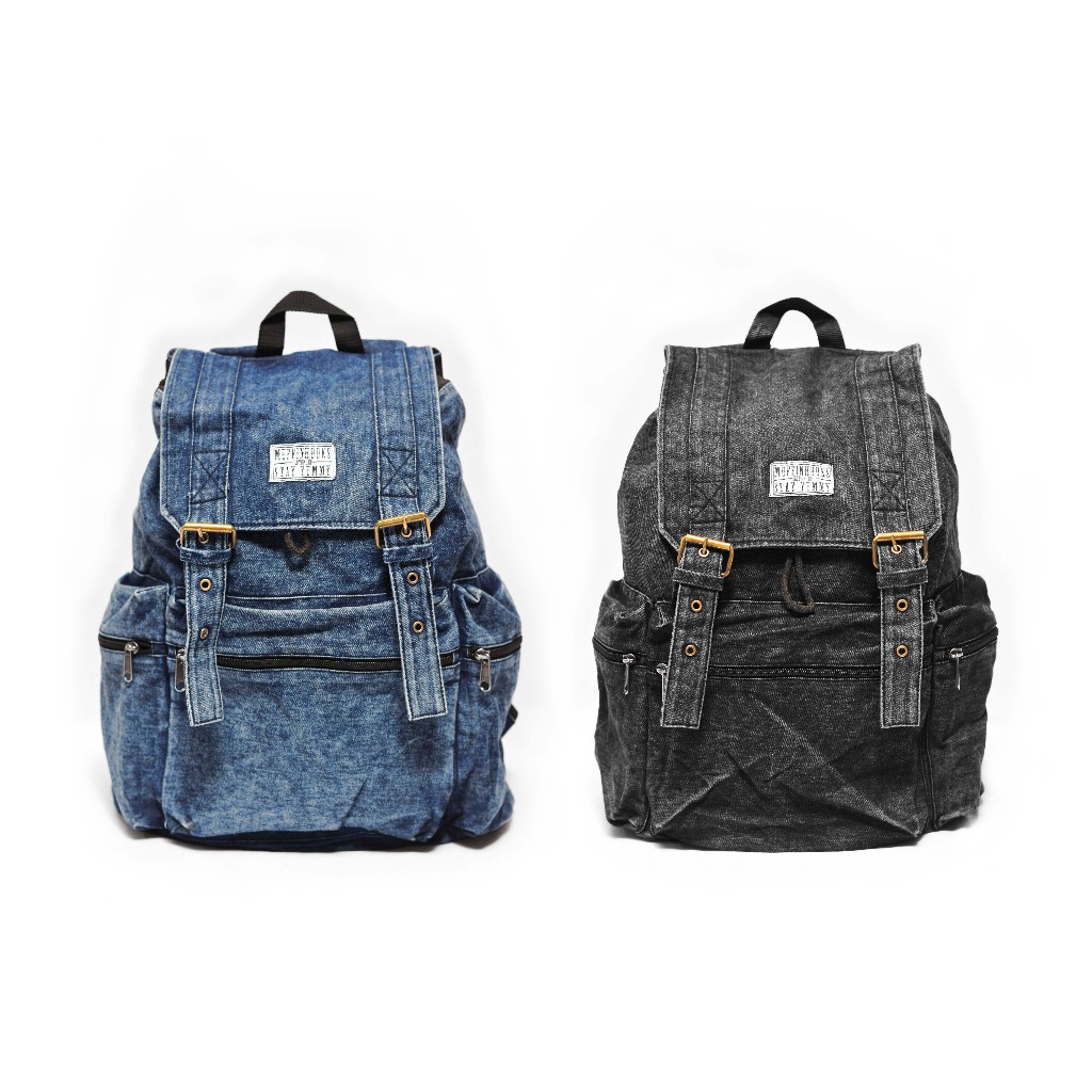 Jual Muffinhooks Backpack Hiking Vintage Stone Wash | Shopee Indonesia