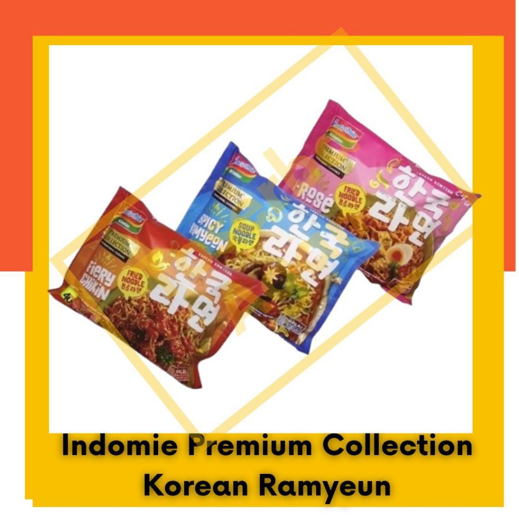 Jual Indomie Premium Collection Korean Ramyeun (Fiery/Spicy/K.Rose) per Pcs | Shopee Indonesia