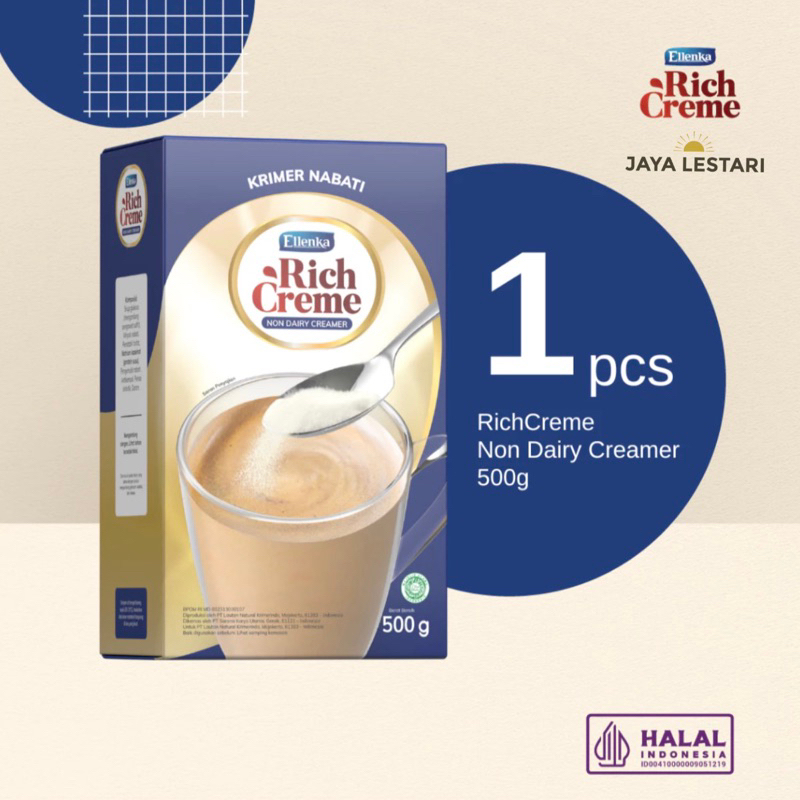 Jual Ellenka Rich Creme Non Dairy Creamer (500g) | Shopee Indonesia