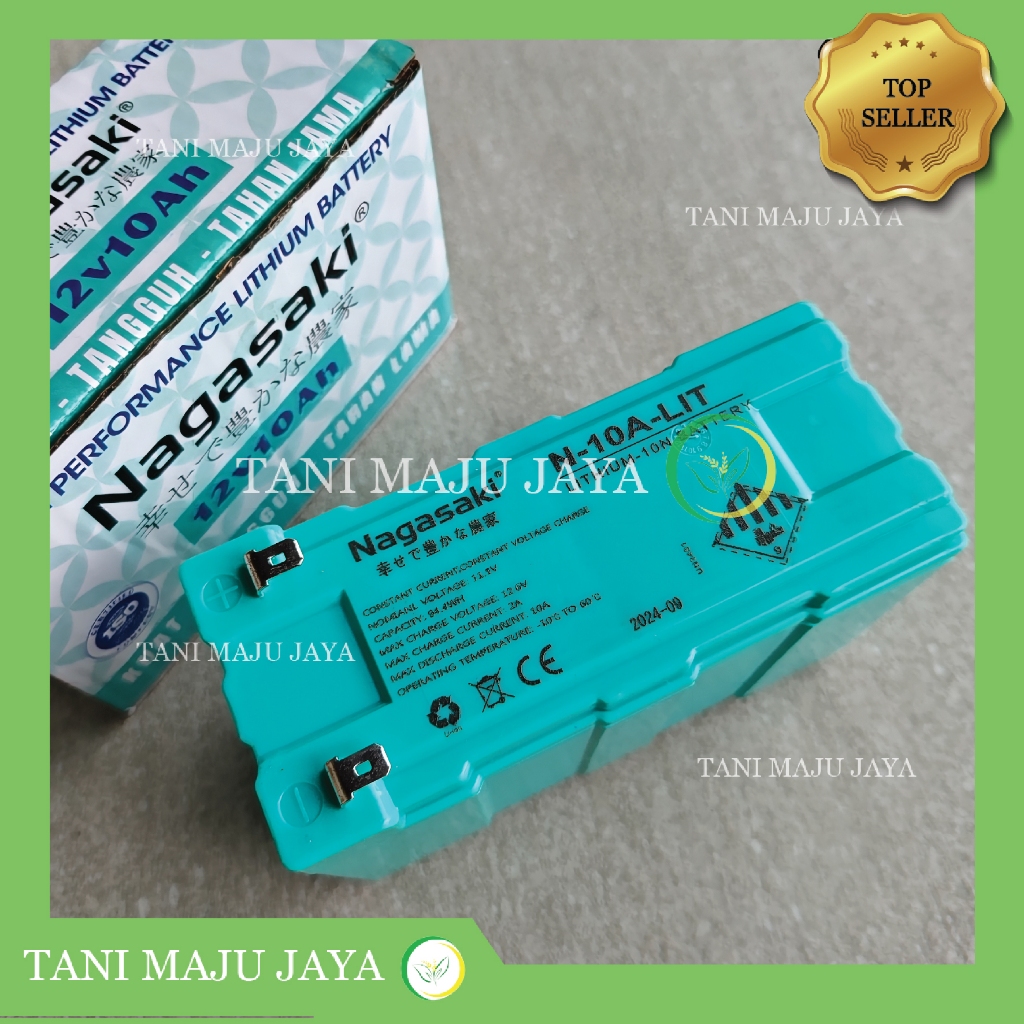 Jual Aki Baterai Sprayer Elektrik Nagasaki 12V 10AH Lithium Battery ...