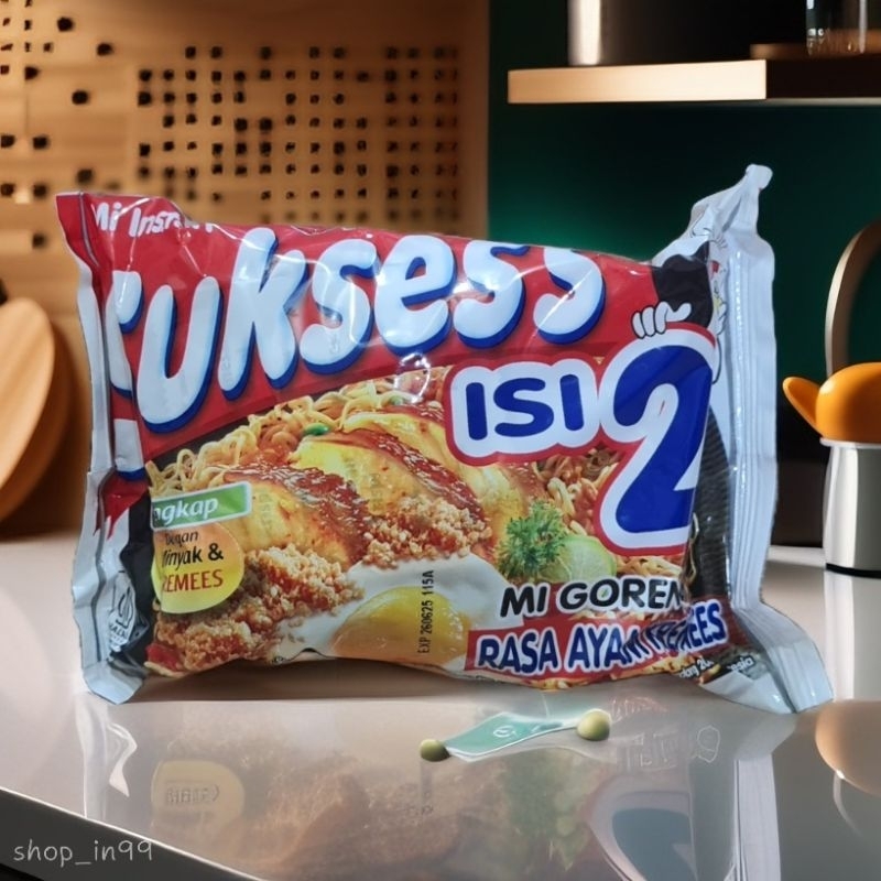 Jual Mie Sukses isi 2 mi goreng rasa ayam kremes 133g | Shopee Indonesia