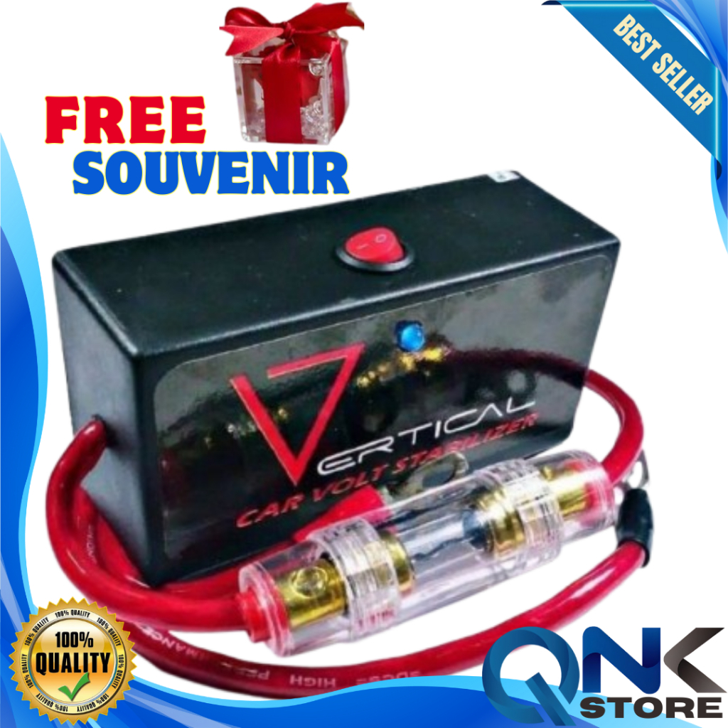 Jual Stabilizer Aki Mobil Besar Polos Vertical + Sekring Free Souvenir ...
