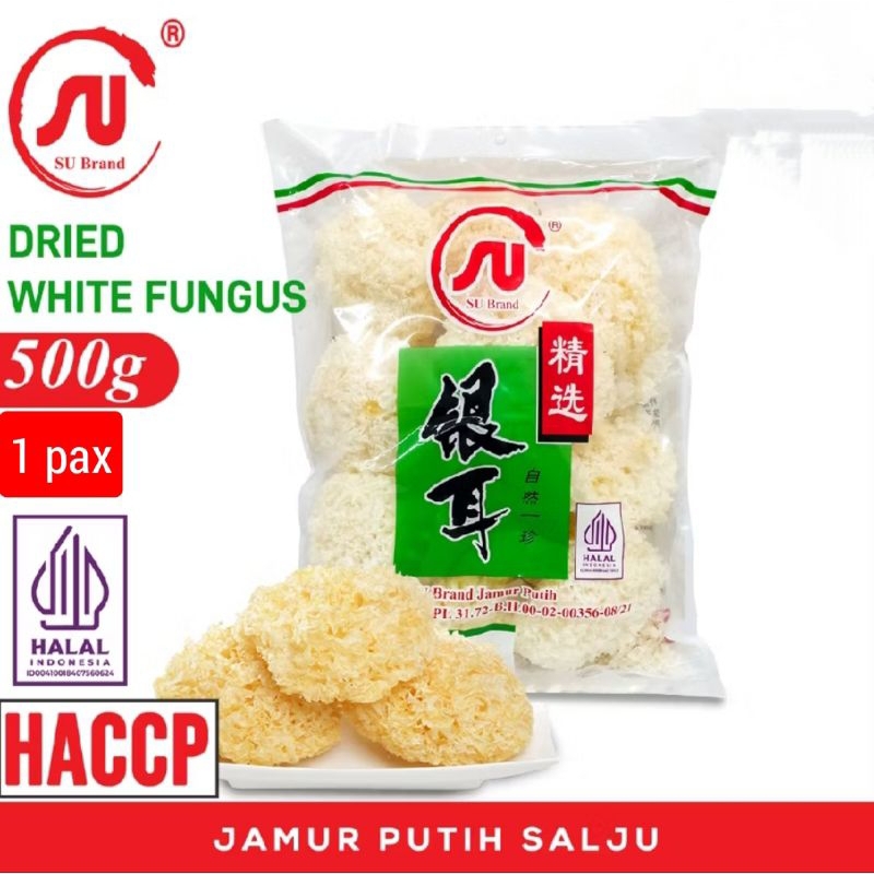 Jual 500 gram jamur putih / snow white fugus / jamur salju / bok ji ...