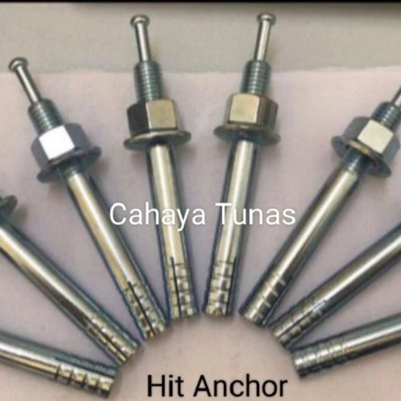 Jual High Anchor M-10x100 / Dynabolt Ketok M10 / Hit Anchor M-10x100 ...