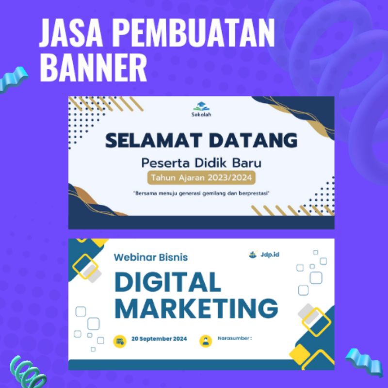 Jual Banner ( Acara, Kegiatan, Seminar, Dll ) | Shopee Indonesia