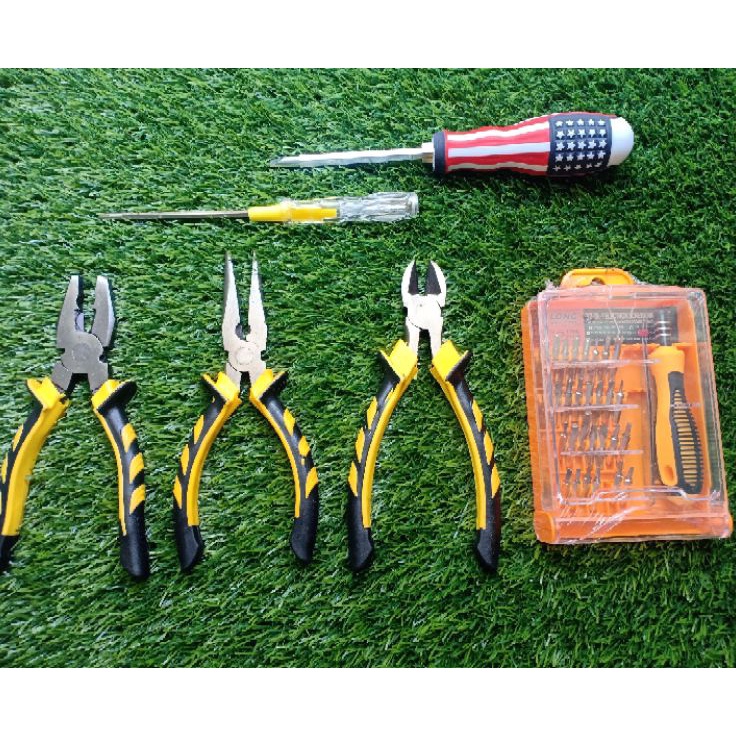 Jual Langsung Ambil Paket Tang Set Obeng Set Tang Kombinasi Tang Lancip ...