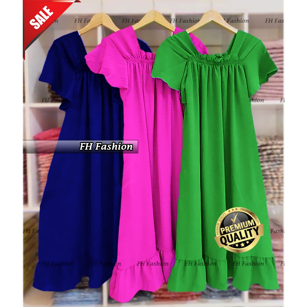 Jual (PROMO) Daster Fuji Viral / Daster Viral / Daster Cringkle Airflow ...