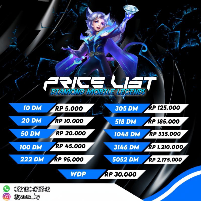 Jual WEEKLY DIAMOND PASS MOBILE LEGENDS | Shopee Indonesia