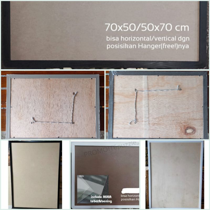 Jual Frame Bingkai Pigura Puzzle 1000 pcs 70cm x 50cm | Shopee Indonesia