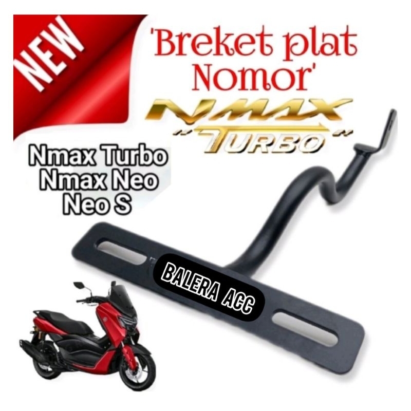 Jual Breket Dudukan Plat No Nmax Turbo Nmax Neo S Nomor | Shopee Indonesia