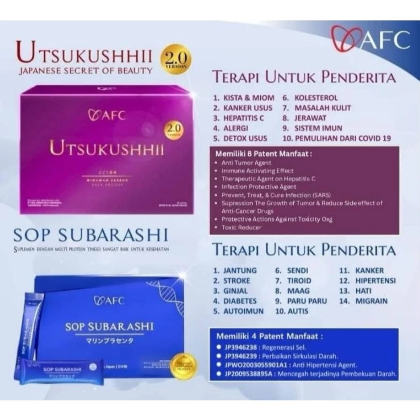 Jual 2 BOX SOP SUBARASHI UTSUKUSHHII GOLD UTSUKUSHI GOLD SUBARASI ...