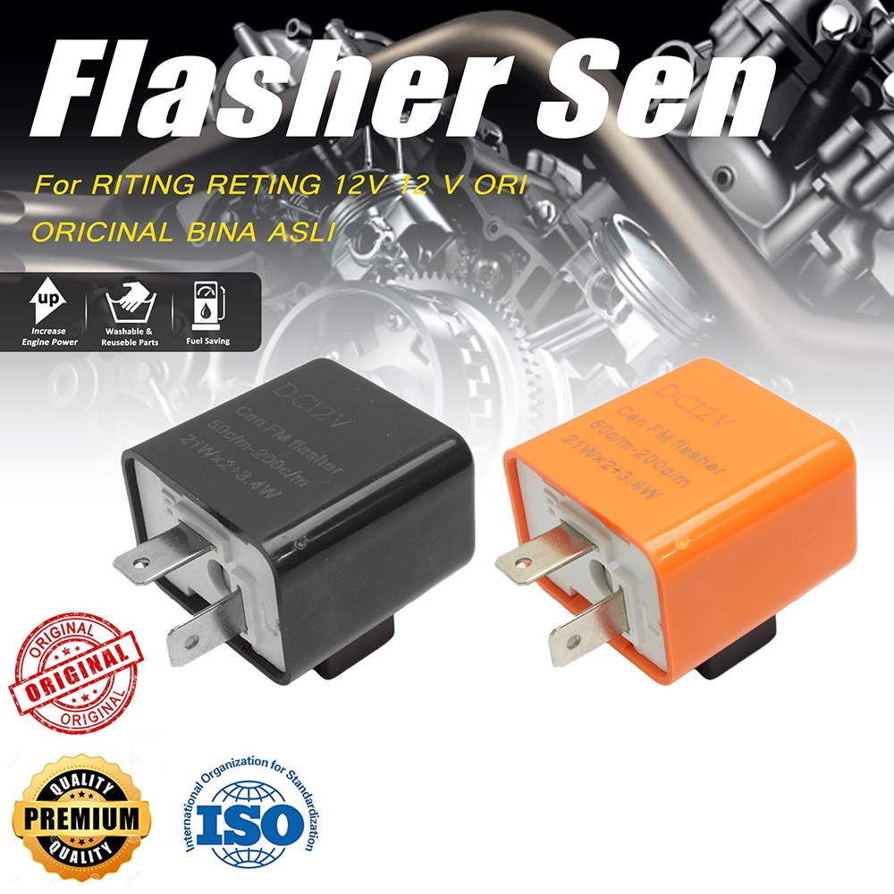 Jual FLASHER BUNYI SOUND OTOMATIS SEIN RITING RETING 12V 12 V BINA ASLI ...