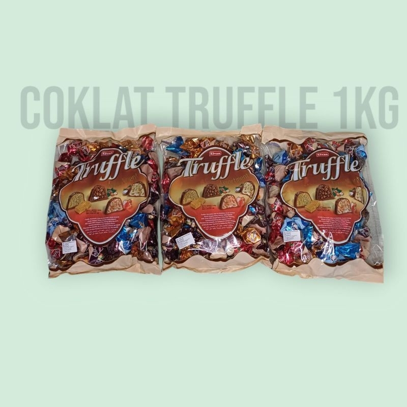 Jual Coklat truffle mix 1kg original coklat Turki terbaru exp 2026 ...