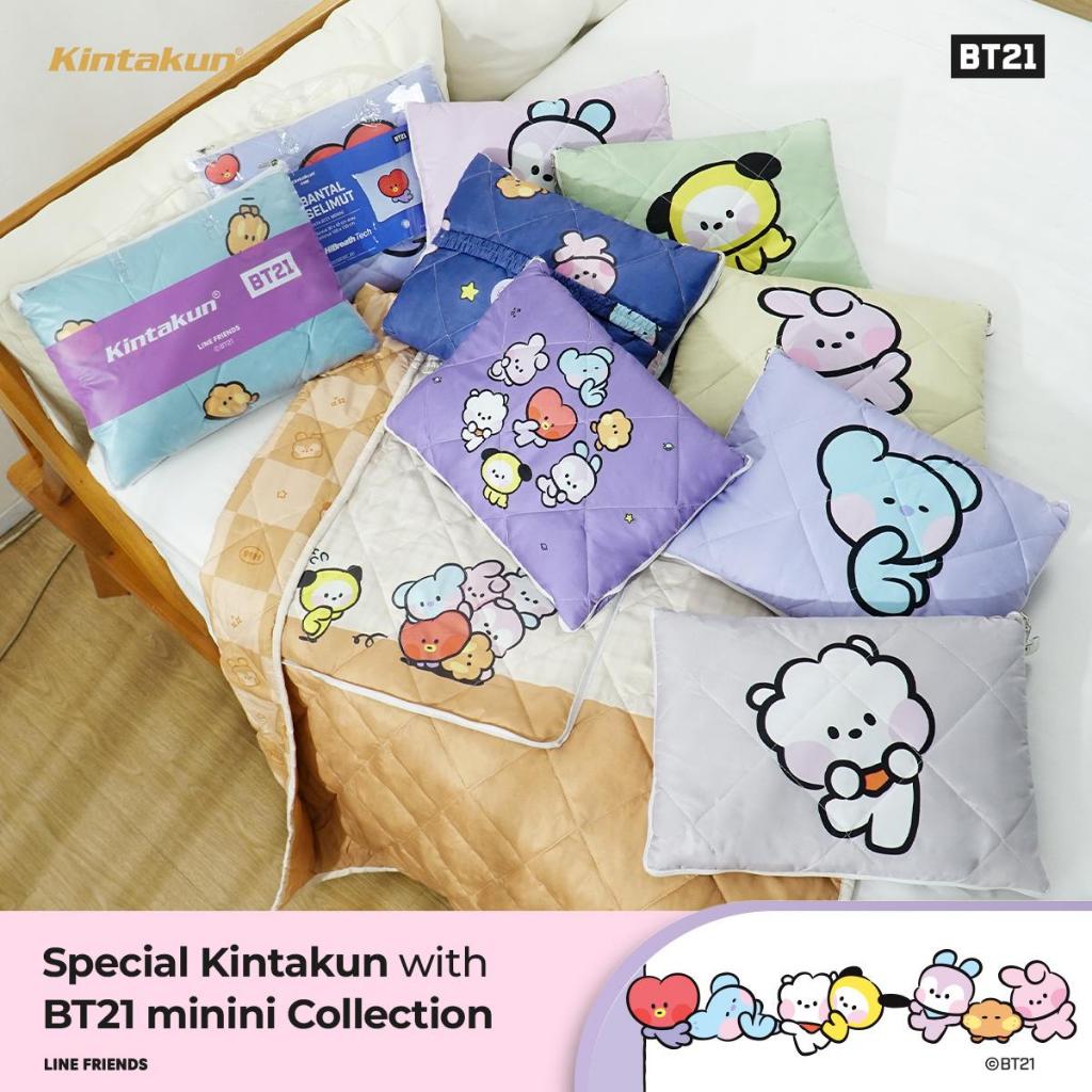 Jual KINTAKUN BABY Dluxe BT21 Edition Bantal Selimut Mini 100 x 150 ...