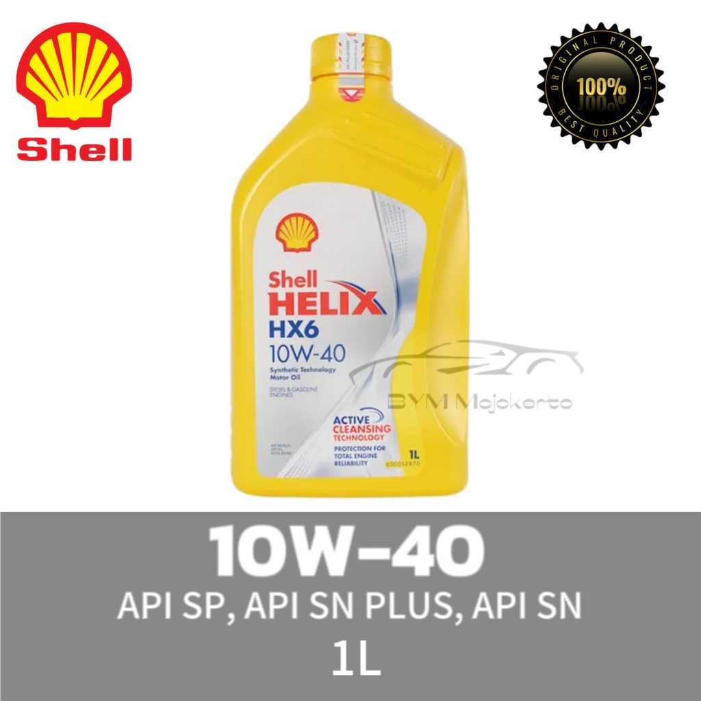 Jual Shell Helix HX6 10W-40 1L | Shopee Indonesia