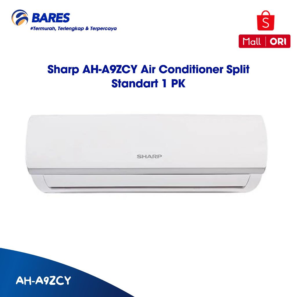 Jual Sharp AH-A9ZCY Air Conditioner Split Standart 1 PK | Shopee Indonesia
