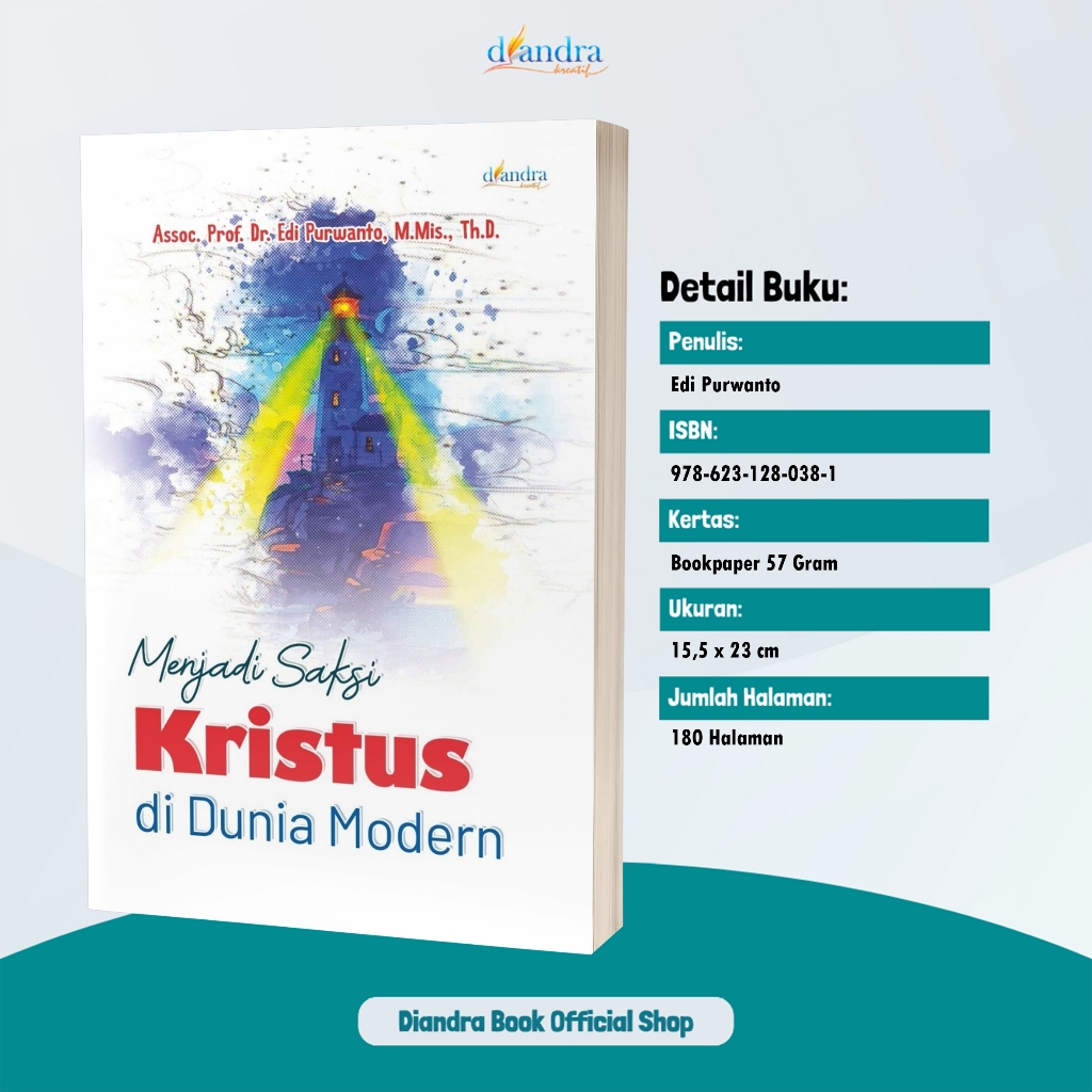 Jual Buku Agama Kristen Menjadi Saksi Kristus di Dunia Modern Karya Edi ...