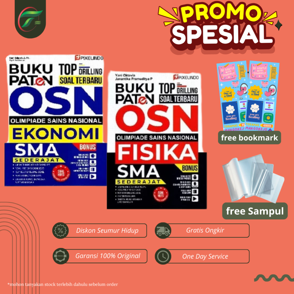 Jual Buku Paten OSN Fisika//Matematika//Kimia//Geografi//Ekonomi// SMA Sederajat | Shopee Indonesia