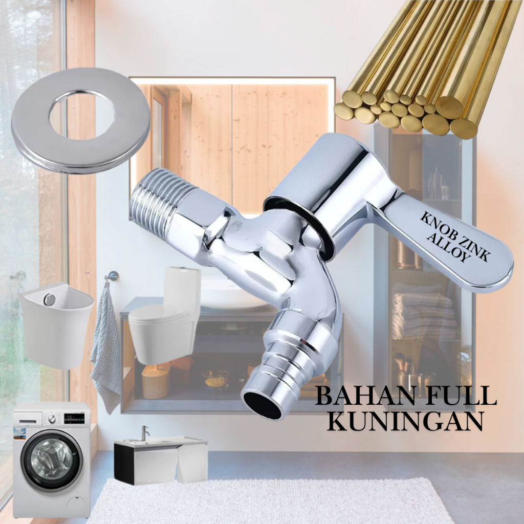 Jual KRAN AIR TAMAN BAHAN FULL KUNINGAN AWET ANTI KARAT DAN PATAH ...