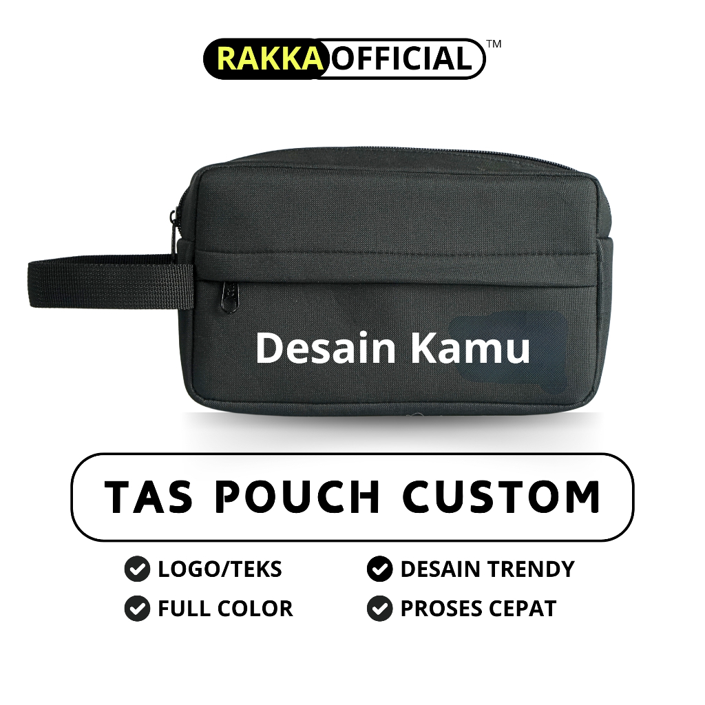 Jual Tas Pouch Custom - Hanbag, Clutch Eksklusif | Souvenir ...