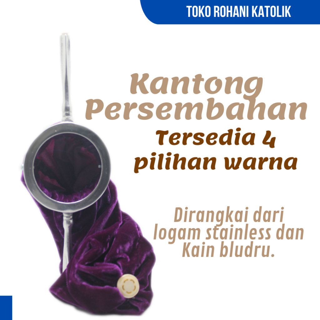 Jual KANTONG PERSEMBAHAN KOLEKTE GEREJA (BESI) / KANTONG PUNDI ...