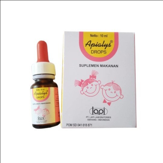 Jual Apialys Drops 10 ML Suplemen Multivitamin dan Mineral Untuk ...