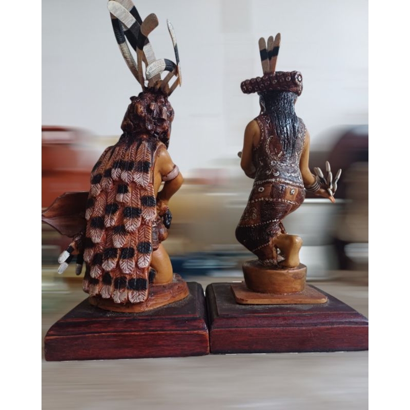 Jual miniatur patung dayak | Shopee Indonesia