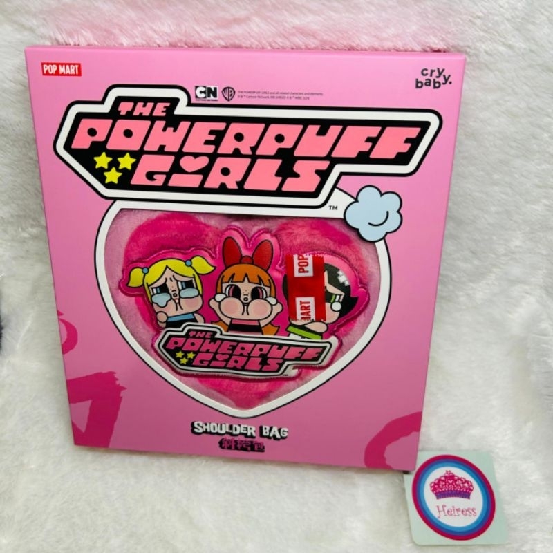 Jual Crybaby powerpuff girls ppg pop mart shoulder bag popmart tas pink ...