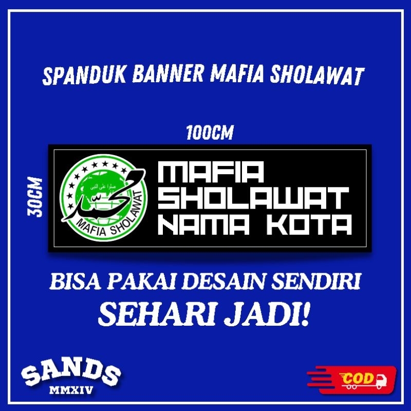 Jual BANNER MAFIA SHOLAWAT BANNER CUSTOM BANNER SHOLAWAT MMT CUSTOM ...
