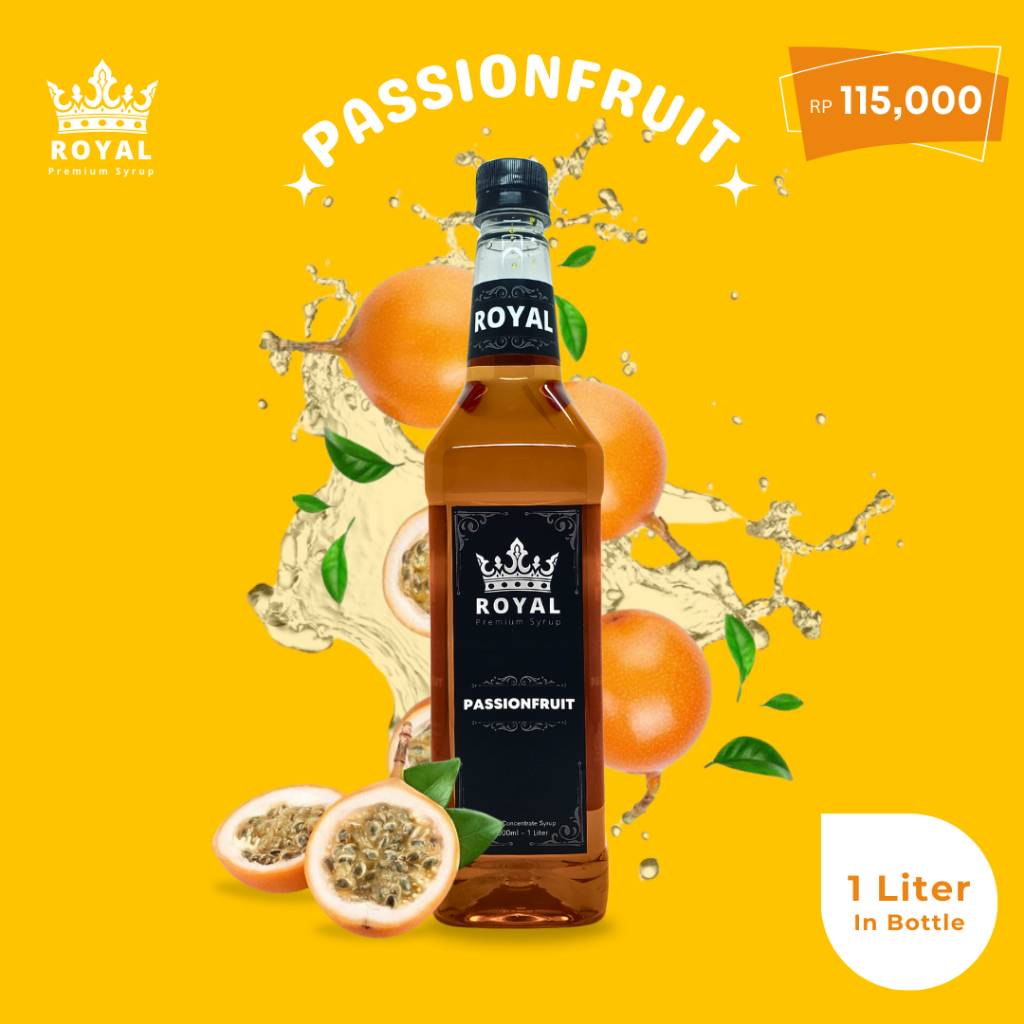 Jual Royal Passionfruit Syrup - Sirup Markisa (Premium Quality ...
