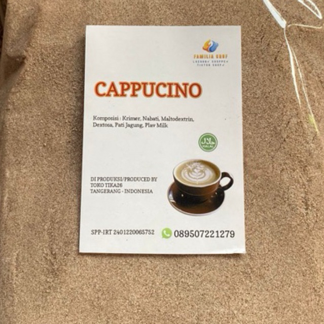 Jual BUBUK CAPPUCINO UNTUK CAPCIN(CAPPUCINO CINCAU) | Shopee Indonesia