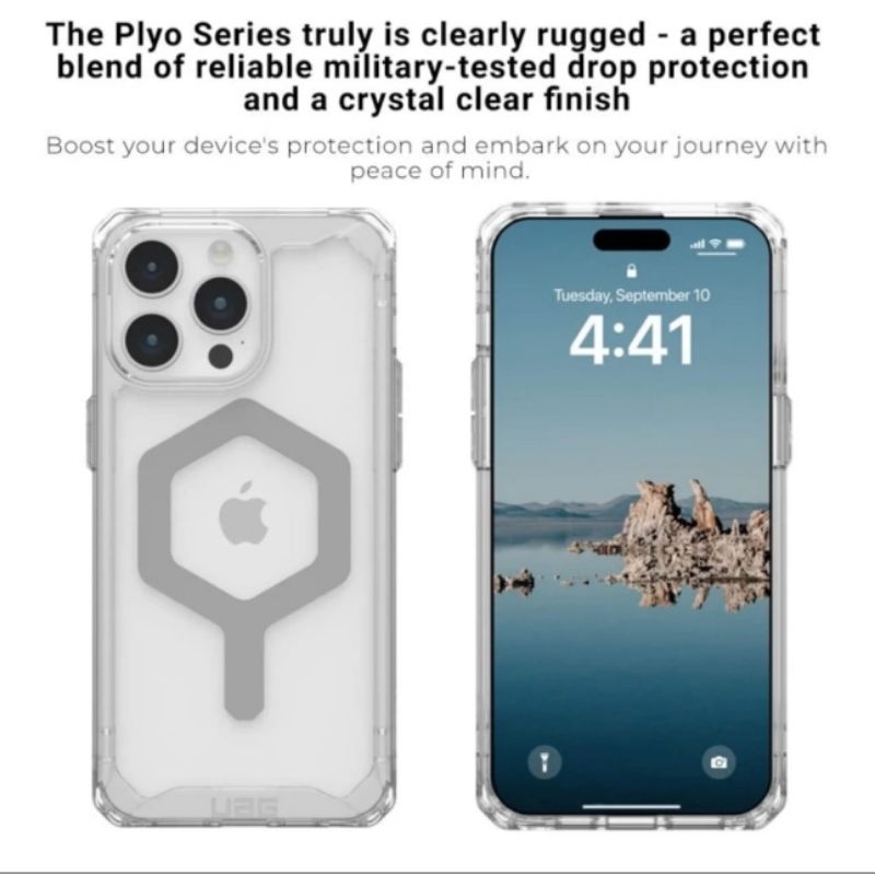 Jual (ECER & GROSIR) Case Clear UAG Plyo Magnetic Original | Shopee ...