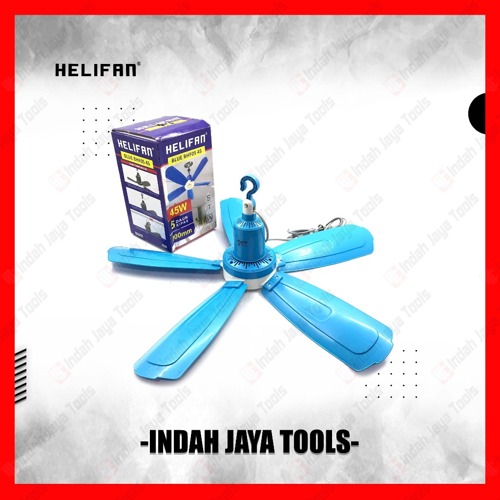 Jual HELIFAN BHF05 45 Kipas Angin Gantung 45 Watt 5 Baling - Alat ...