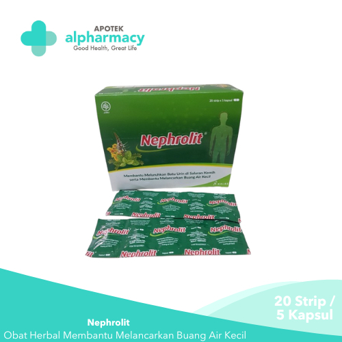 Jual Nephrolit 5 Kapsul (Per Strip) | Shopee Indonesia