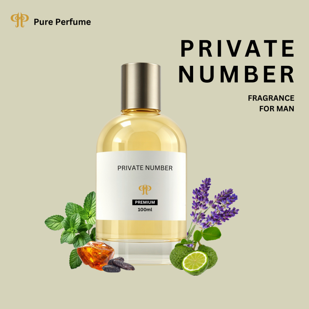 Jual Pure Perfume Privat Number Men ,Masculine Collection | Shopee ...