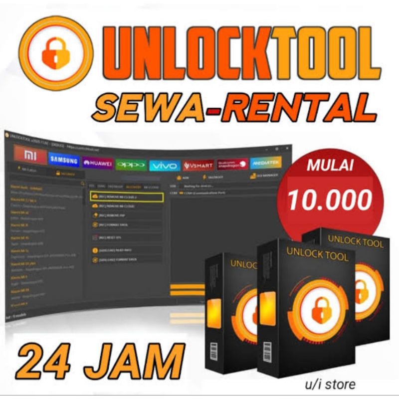Jual sewa unlocktool | Shopee Indonesia