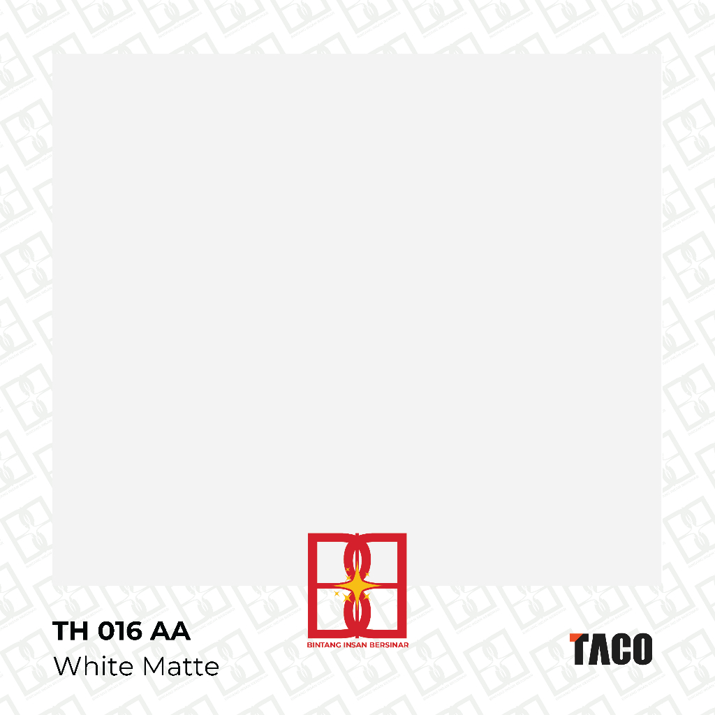 Jual TACO HPL TH 016 AA (White Matte) | Shopee Indonesia