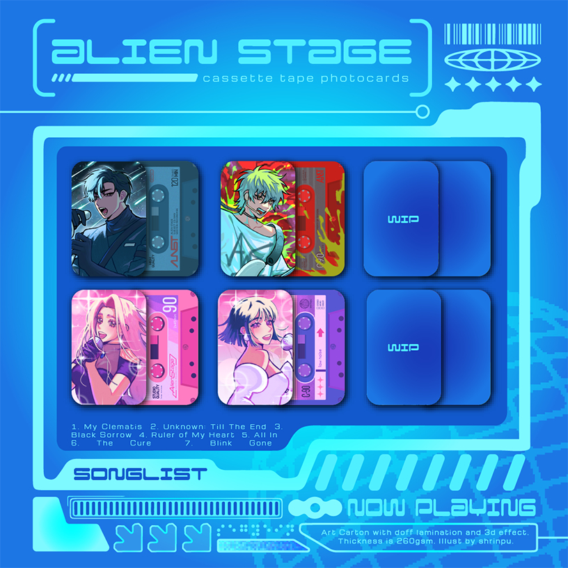 Jual [alien stage] song photocards by shrinpu | Shopee Indonesia