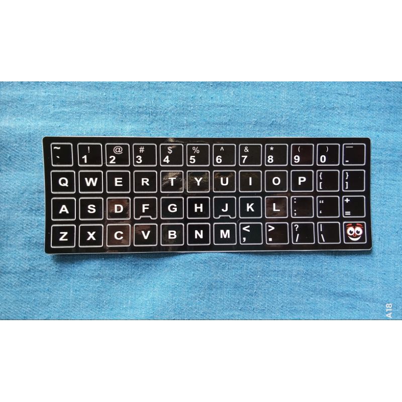 Jual Stiker Keyboard Alfabet/ Indonesia / Inggris | Shopee Indonesia