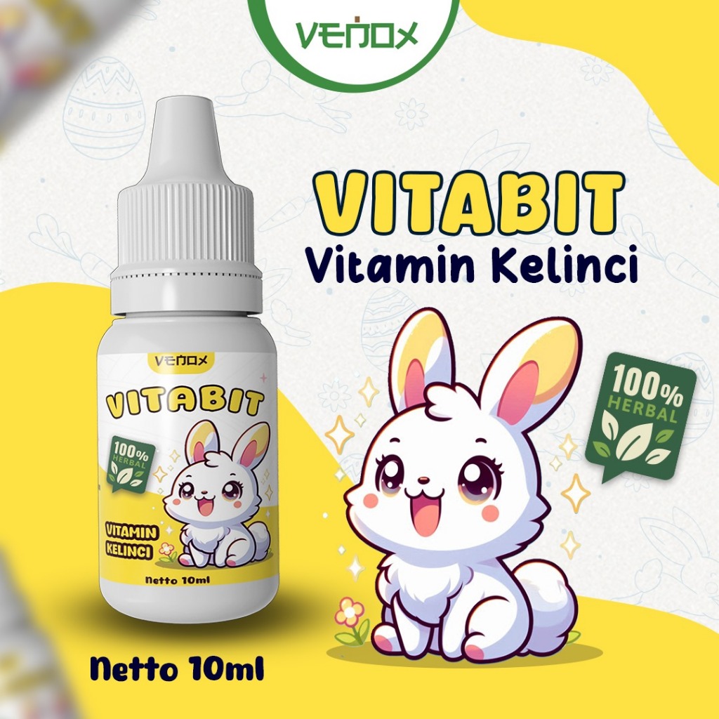 Jual VITABIT KELINCI - Venox Obat Vitamin Kelinci Pertumbuhan Nutrisi Daya Tahan Tubuh Tulang ...