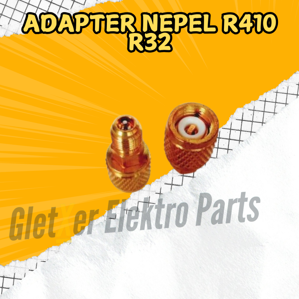 Jual Adapter Nepel R410 / Converter Selang Manifold R22 Ke R410 dan R32 ...